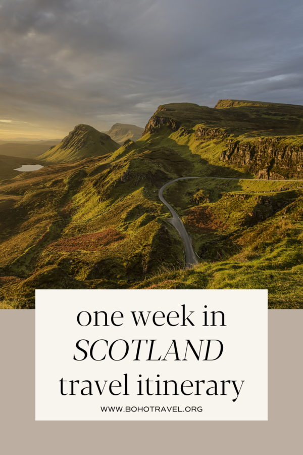 Ultimate 7-Day Scotland Itinerary: Epic Castles and Highlands