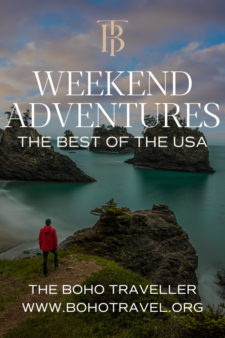 Long Weekend Trip in the US - EPIC Weekend Trips - The Boho Traveller LLC