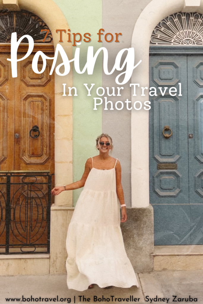 Travel Photo Poses - EPIC Travel Pics | The Boho Traveller