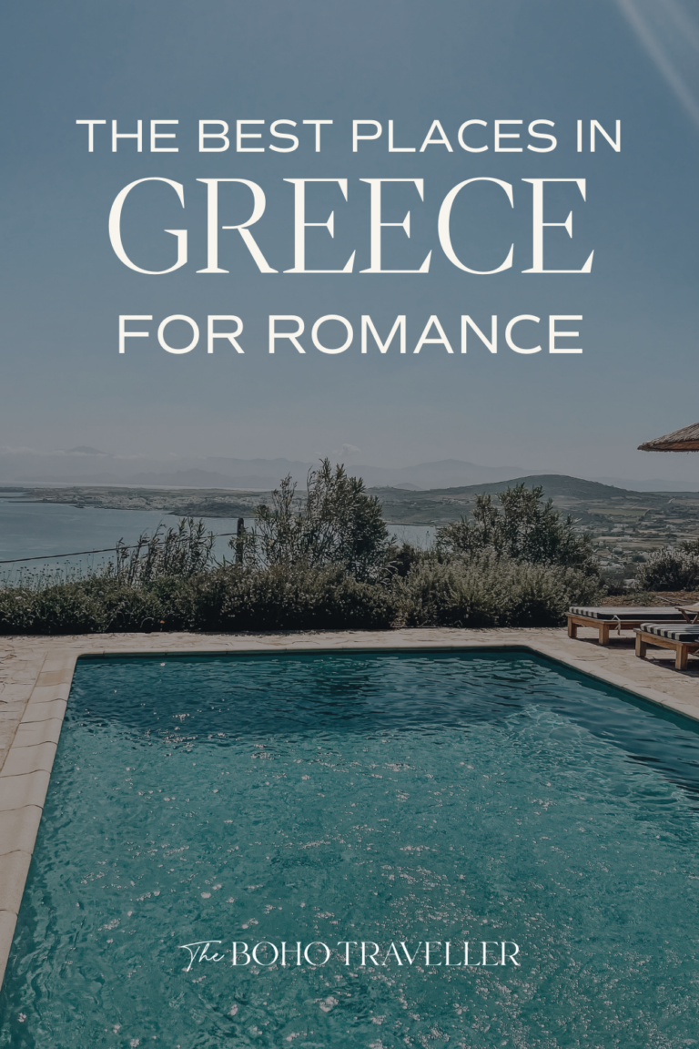 9 Epic Romantic Luxury Greek Islands to Visit on Vacation